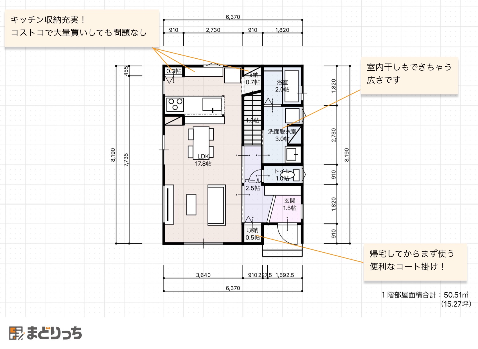 2階建て 3LDK 30.04坪 南入り玄関 - サラリーマン設計士の間取り紹介