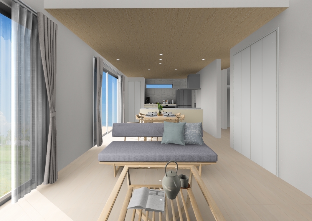 使う人、使う用途を考えた様々な回遊動線プラン【3LDK 32.44坪 東（西）玄関】 - フクトリの間取り紹介