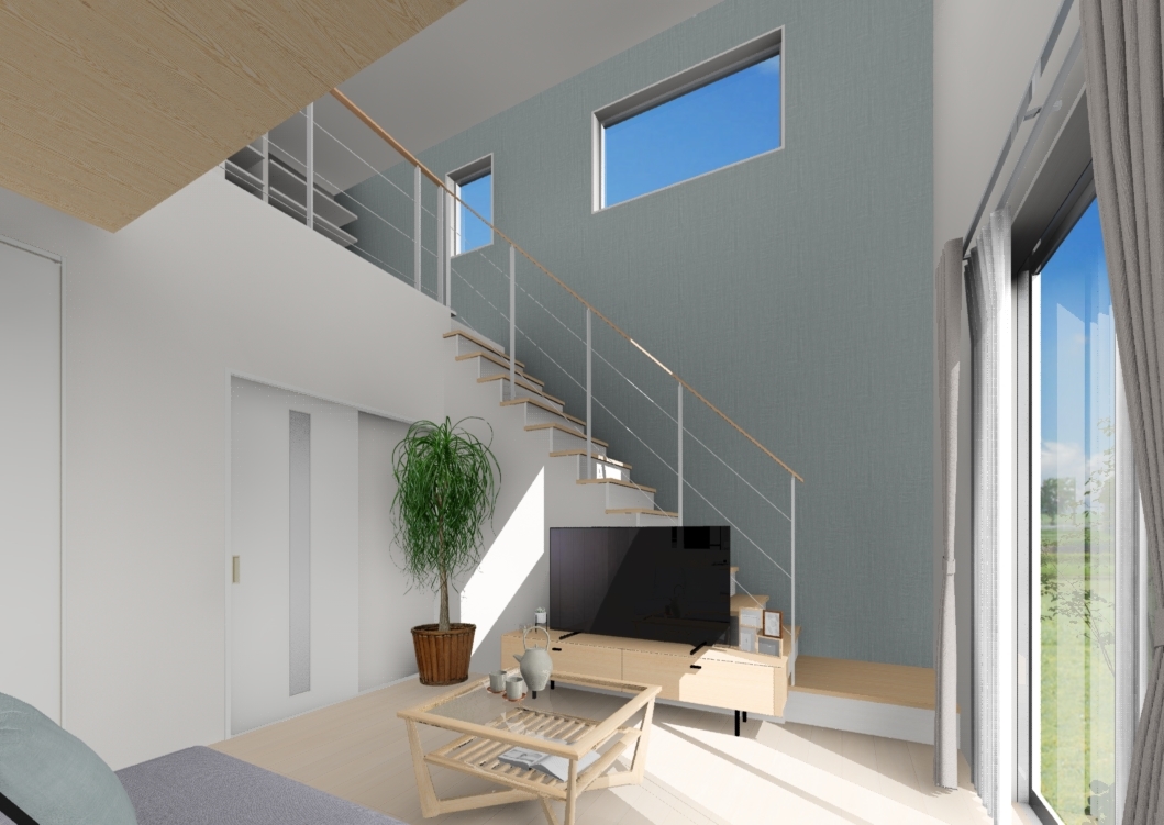 使う人、使う用途を考えた様々な回遊動線プラン【3LDK 32.44坪 東（西）玄関】 - フクトリの間取り紹介