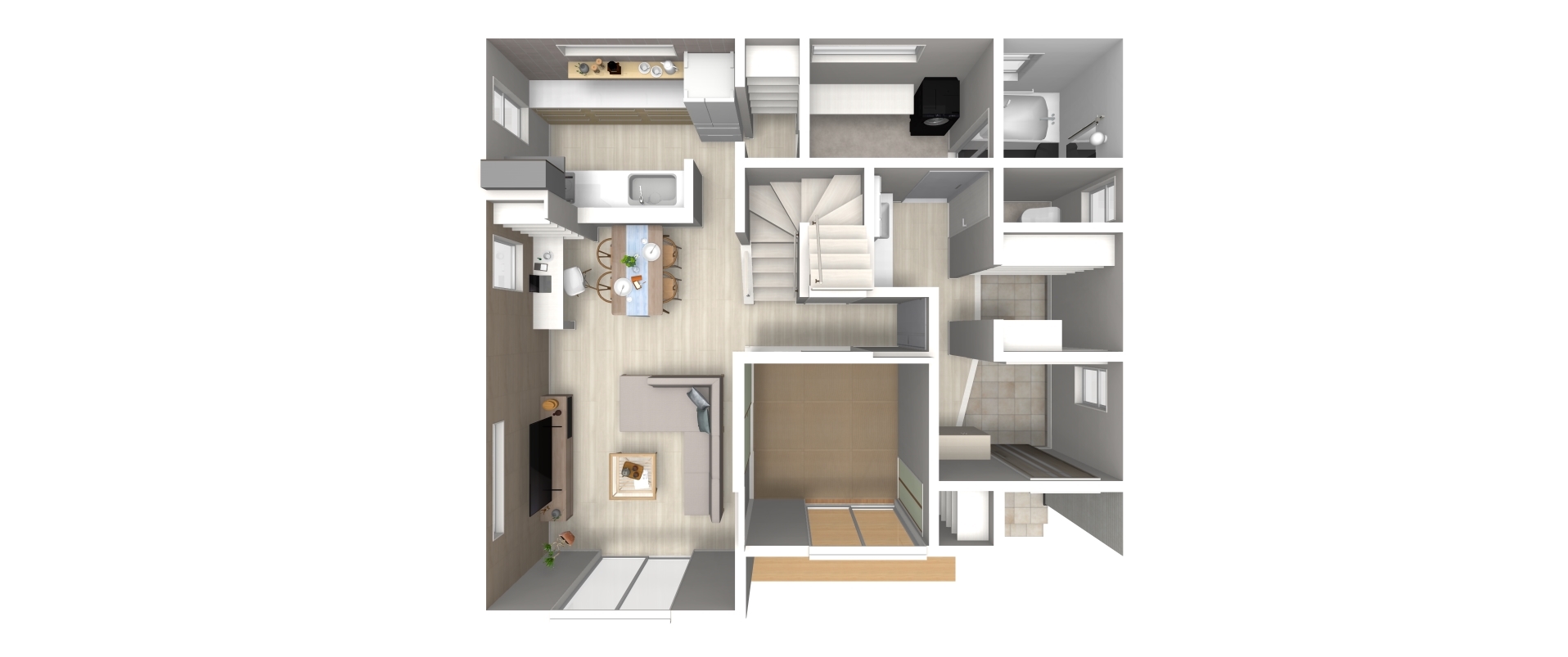 子供が多いとにぎわい度が違うね 大家族向け堅実5LDKプラン - フクトリの間取り紹介